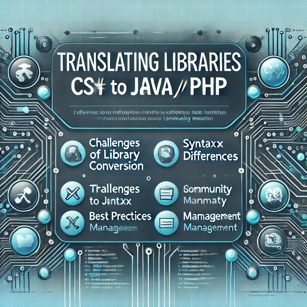 Challenges Of Cross Language Library Translation · Aleksandar Sabo
